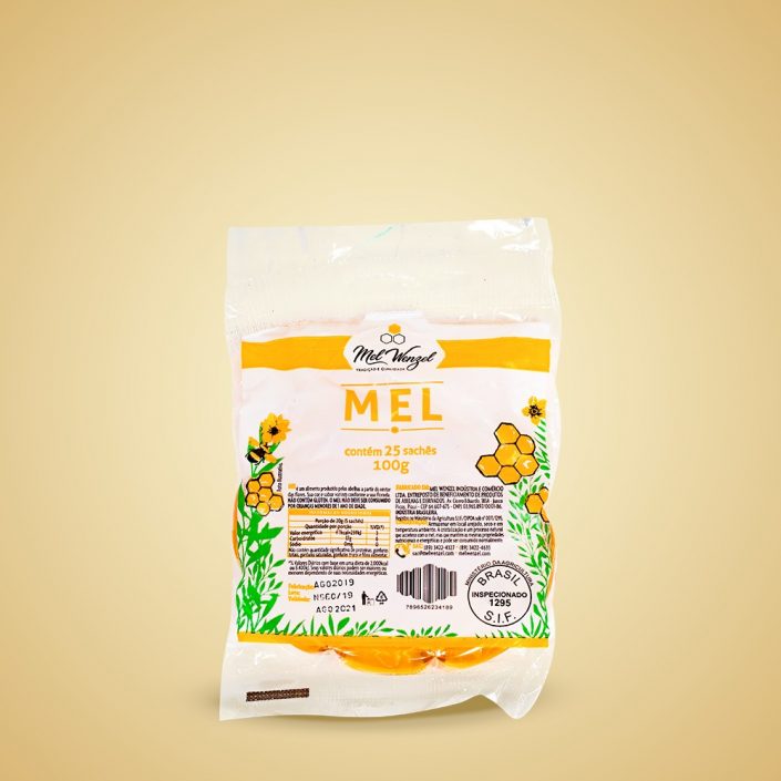 Mel - 100g - Sachê - Mel Wenzel