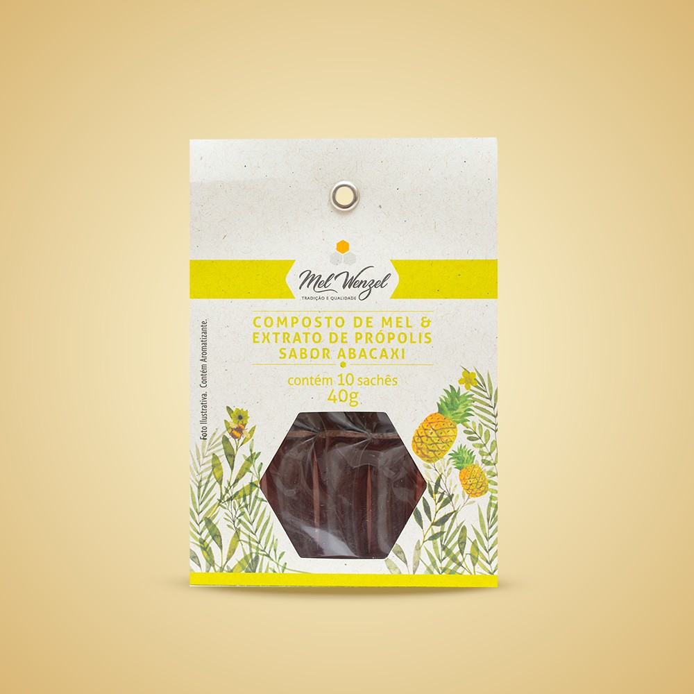 Mel - 100g - Sachê - Mel Wenzel